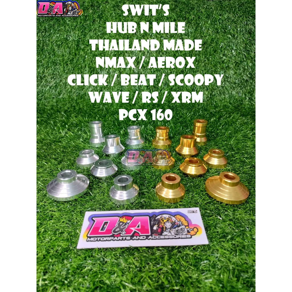 HUB N MILE SWIT'S NMAX / AERX / PCX 160 / CLICK / BEAT / SCOOPY / WAVE ...