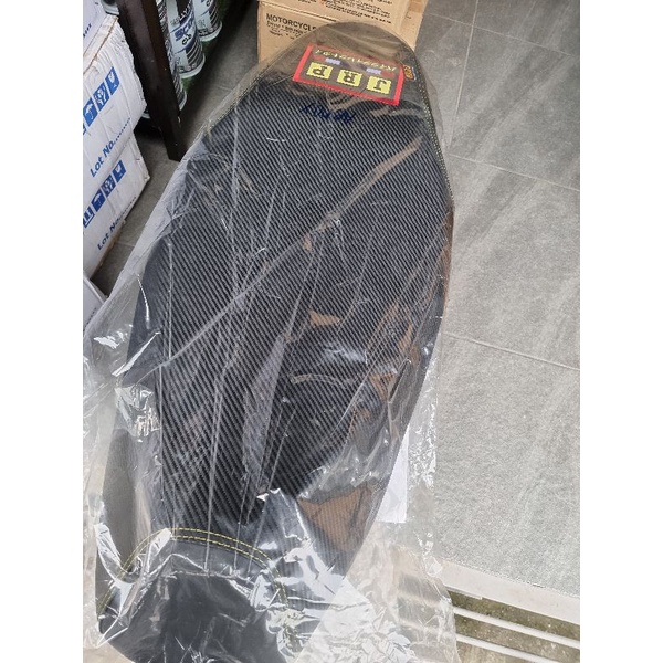 JRP FLATSEAT NEW LOGO OREO / DRY CARBON/ MIO / CLICK / NMAX V1 V2 ...