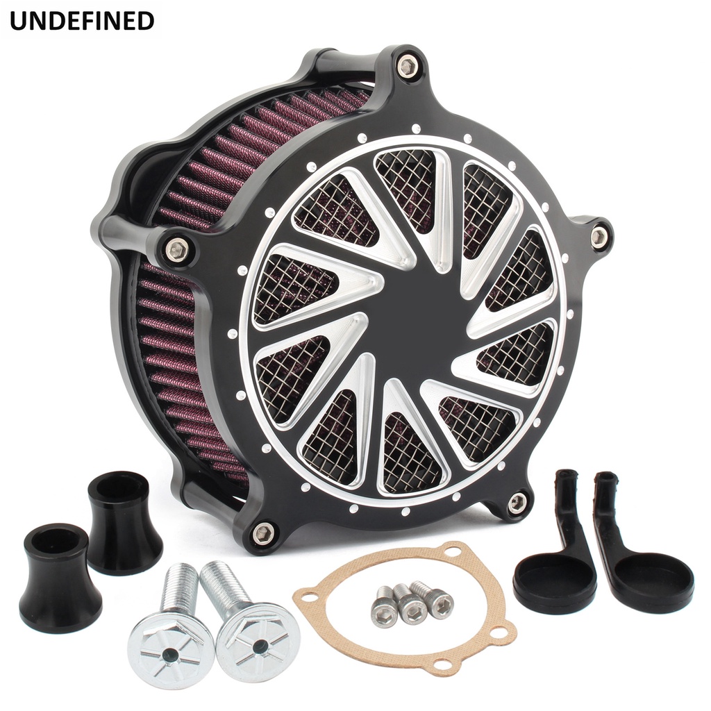 TZ For Harley Air Filter Motorcycle Air Cleaner Filter Intake Sportster ...