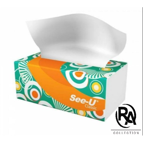 Tissue Today Tissu See-U Facial Tissue Jolly 250 Sheet 2ply Rafka Aulia ...