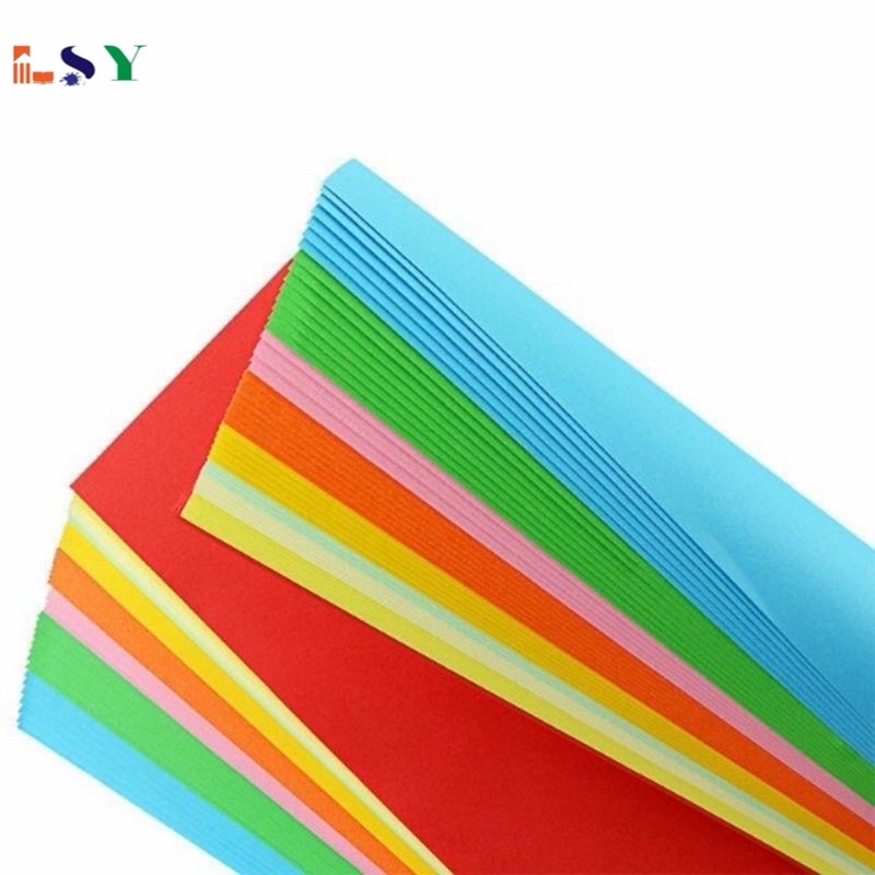 A4 COLOR PAPER 100sheets (210X297mm) Assorted color Art paper | Shopee ...