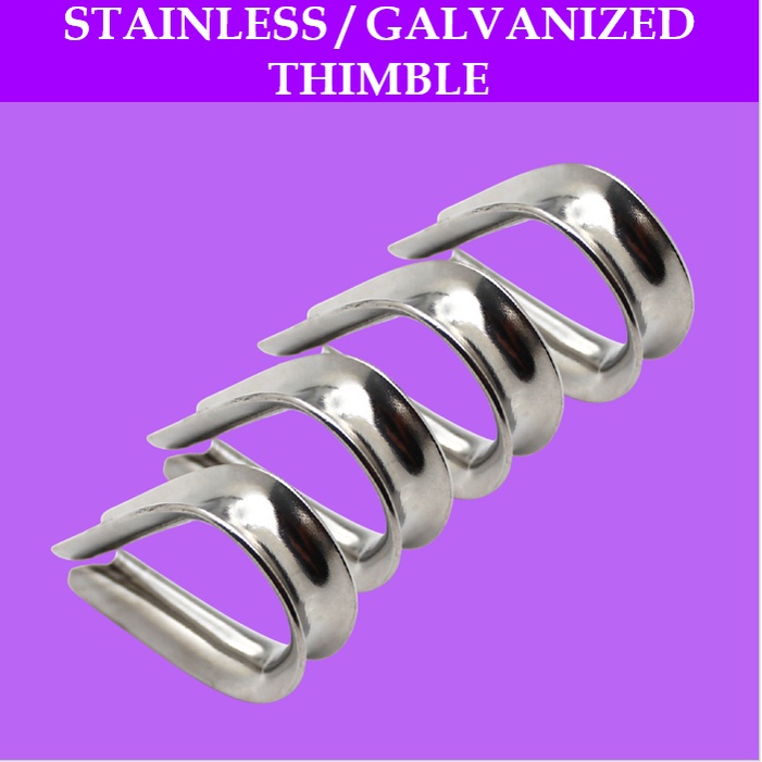 Mago M14 M16 M20 304 Wire Rope Cable Thimble Stainless Clip Thimble ...