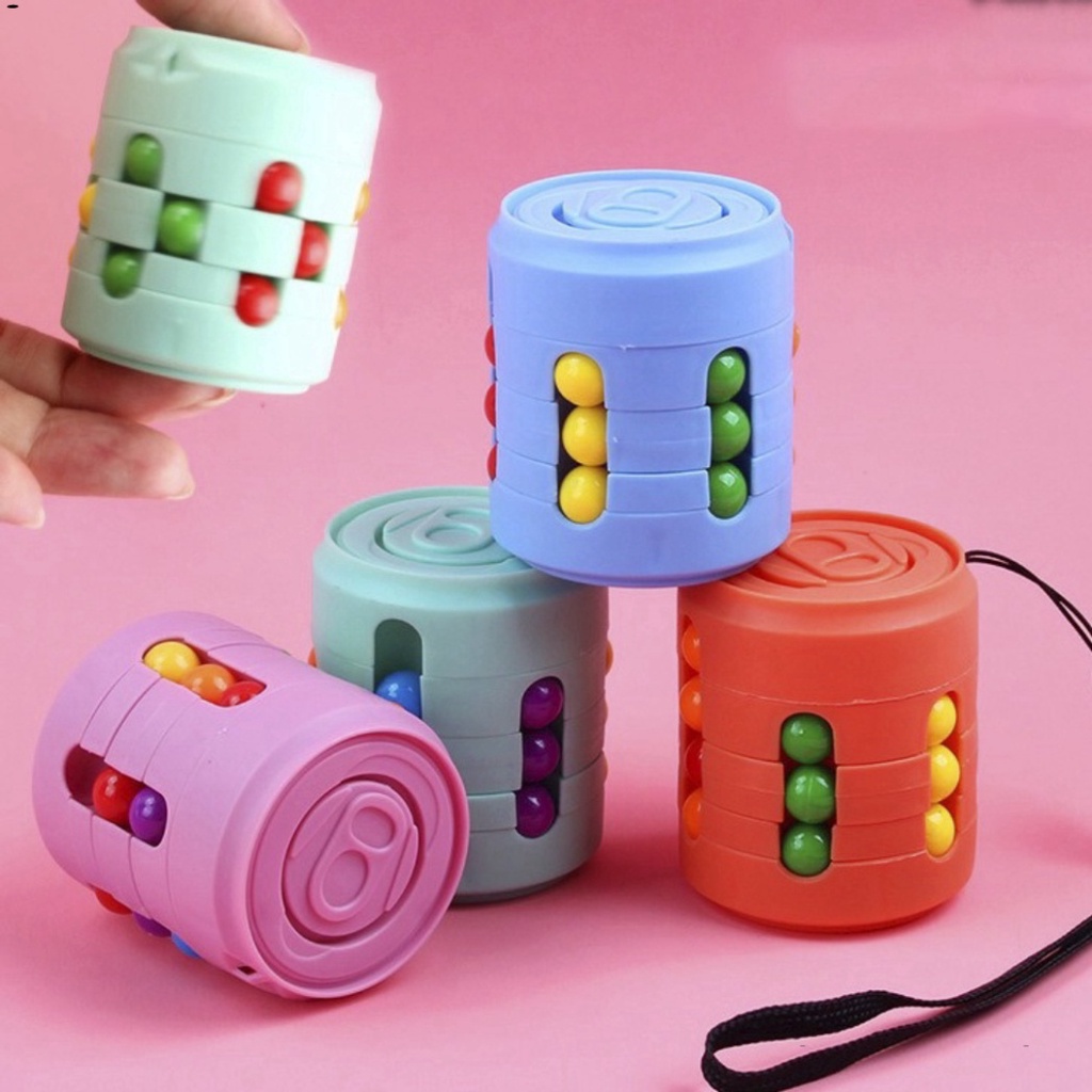 Rubik Ball Soft Drink Can, Rubik's Cube Variant Magic Bean Shaped ...