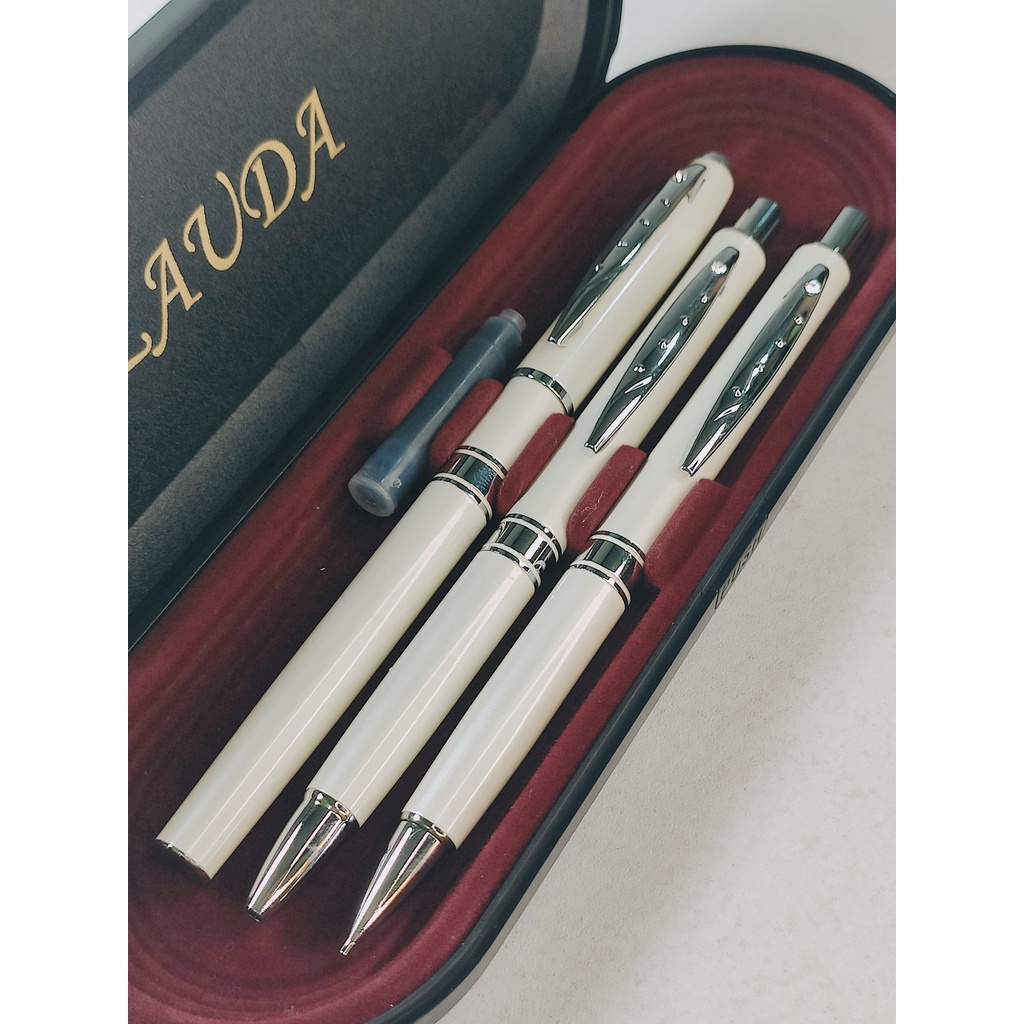 LAUDA FOUNTAIN PEN 3 SET BALLPOINT PEN (JAPAN) | Shopee Philippines