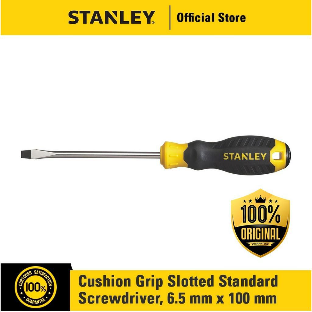 Stanley® 60826-8 Slotted Standard Screwdriver 6.5mm x 100mm | Shopee ...