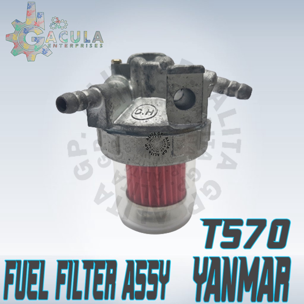 Fuel Filter Assy Yanmar TS60 TS80 TS50 TS70 SS70 SS80 NS60 Water Cooled ...
