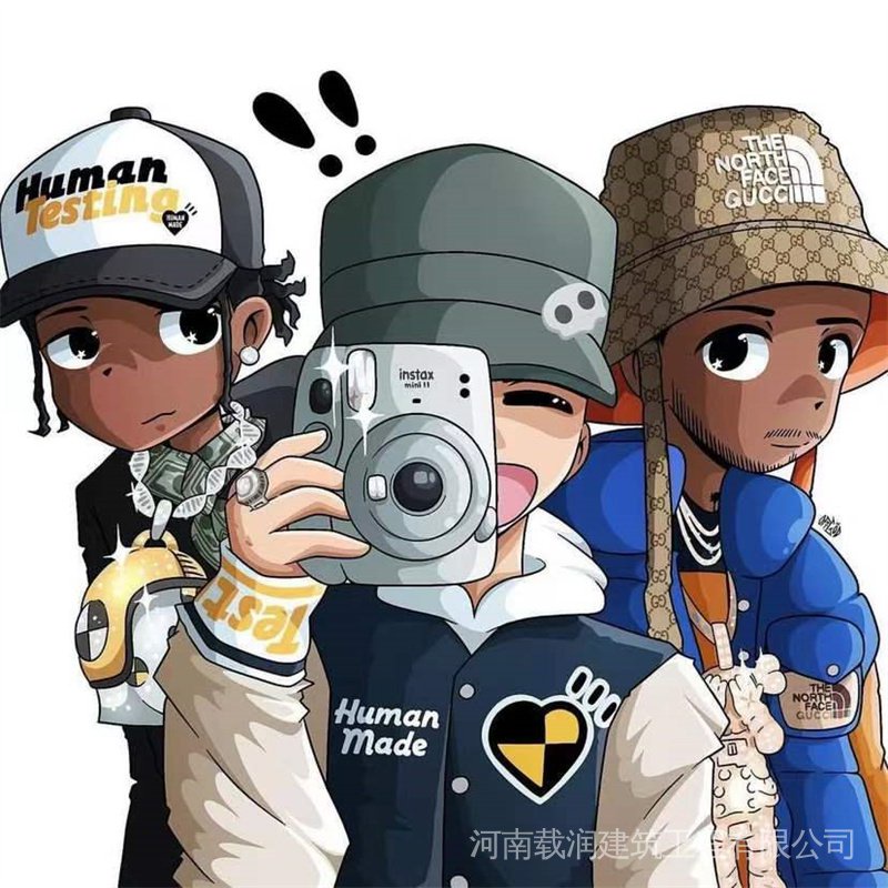 Human Testing Cap ASAP ROCKY AWGE Trucker Hat | Shopee Philippines