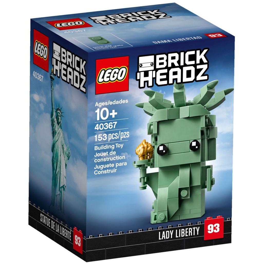 BrickHeadz Lady Liberty 40367 not mint | Shopee Philippines