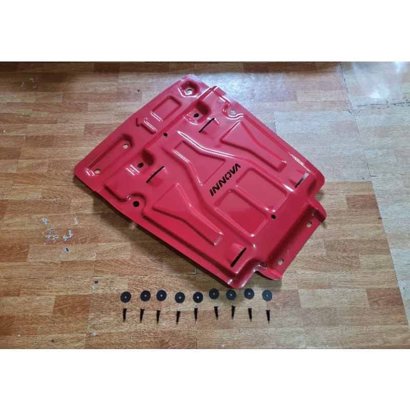 Toyota Innova 2016-2023 Yr Model Skid Plate Red And Gun Metal Color ...