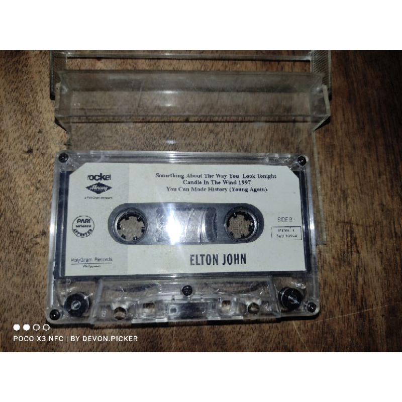 Cassette Tape : Elton John (No Inlay) | Shopee Philippines