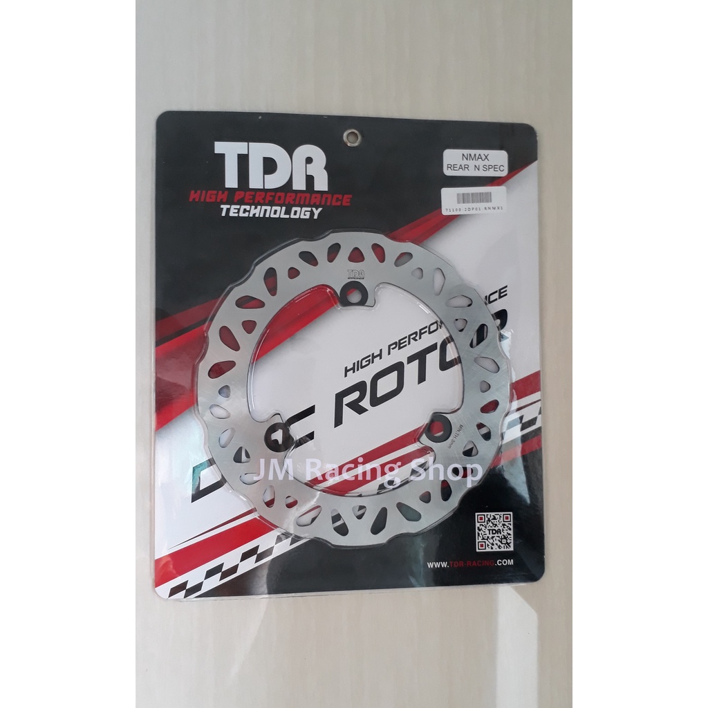 Yamaha NMAX TDR Racing Rear Disc Rotor Disc | Shopee Philippines