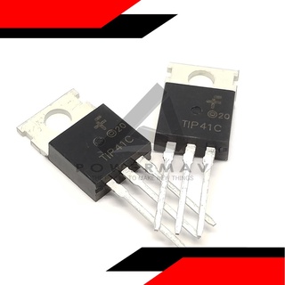 2pcs tip41 transistor TIP41C TO220 TIP41 TO-220 NPN 6A 100V 5V 65 Watt ...