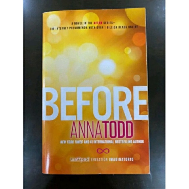 BEFORE (book 5)by: ANNATODD | Shopee Philippines