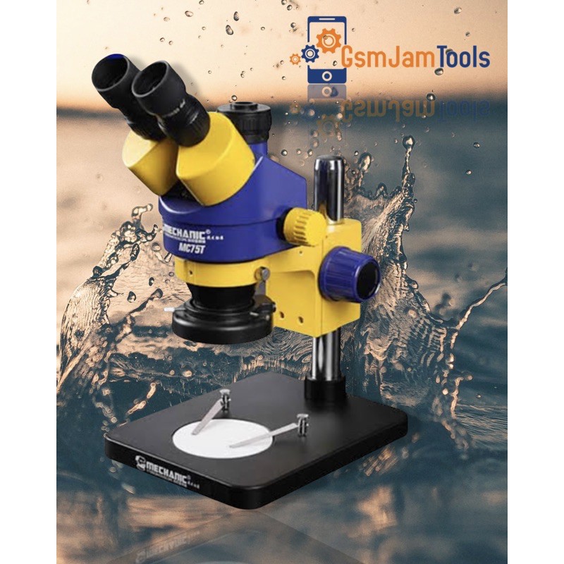 Original Mechanic MC75T Trinocular Microscope | Shopee Philippines