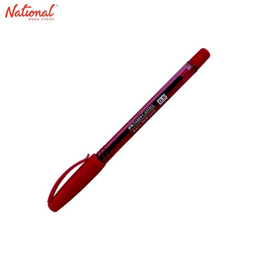 Faber Castell Ballpoint Pen 1419, Red National Book Store | Shopee ...