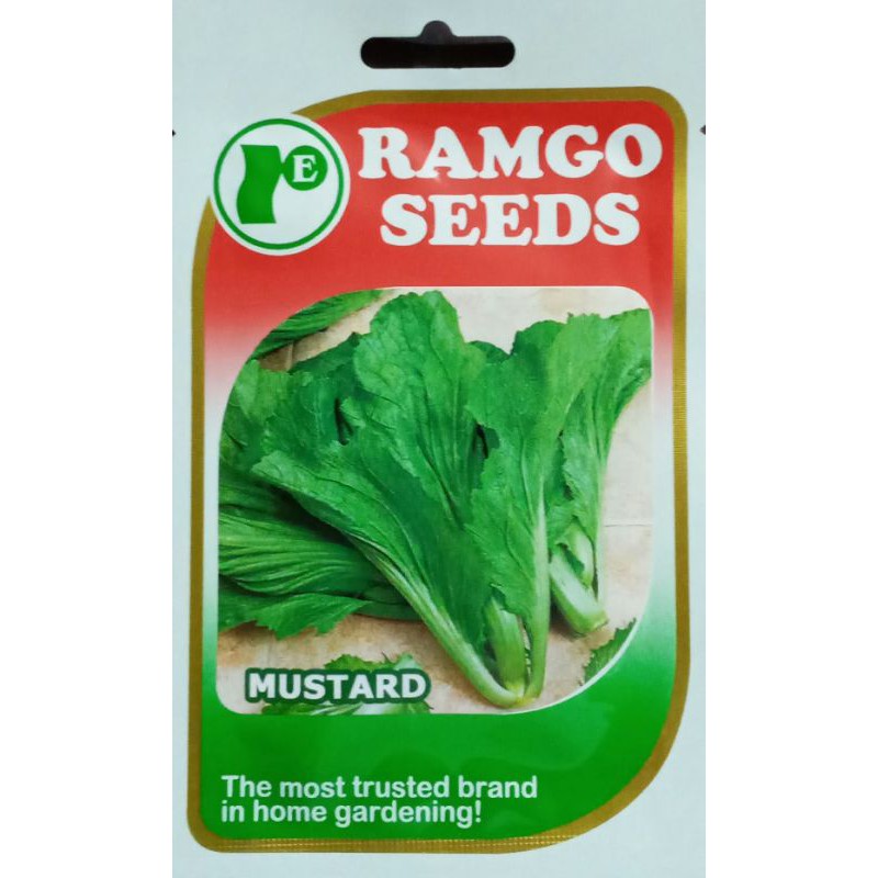 RAMGO VEGETABLE SEED PACKS ( MUSTARD / MELON / RADISH / BUSH SITAO ...