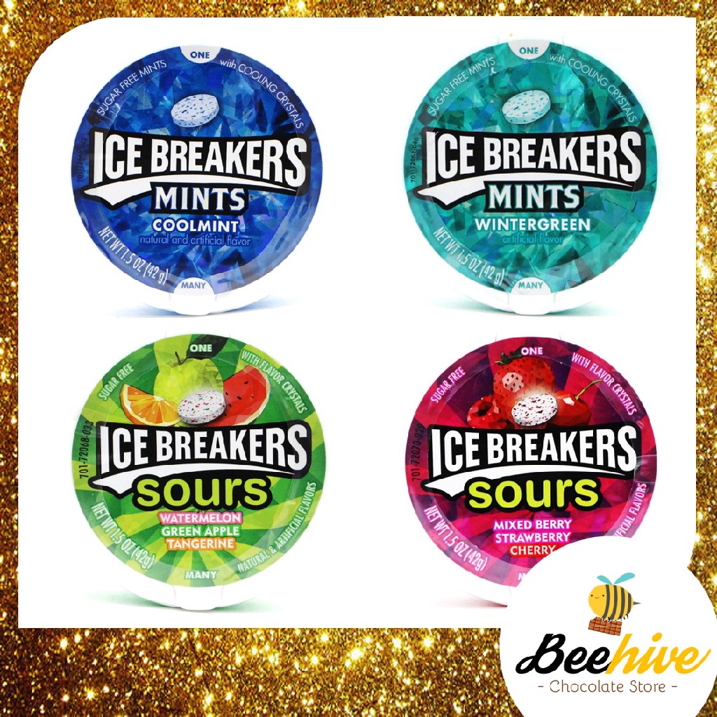 Ice Breakers Mints Candies 42g Mint Candy | Shopee Philippines