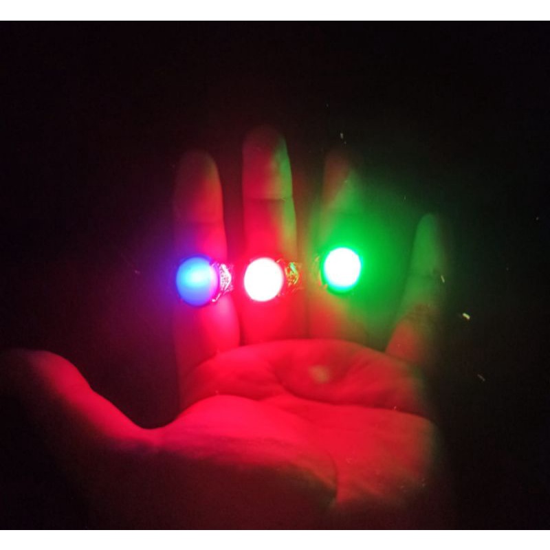 3 PCS WATER-LIGHT STONE RINGS (PLASTIC) (M) | Shopee Philippines