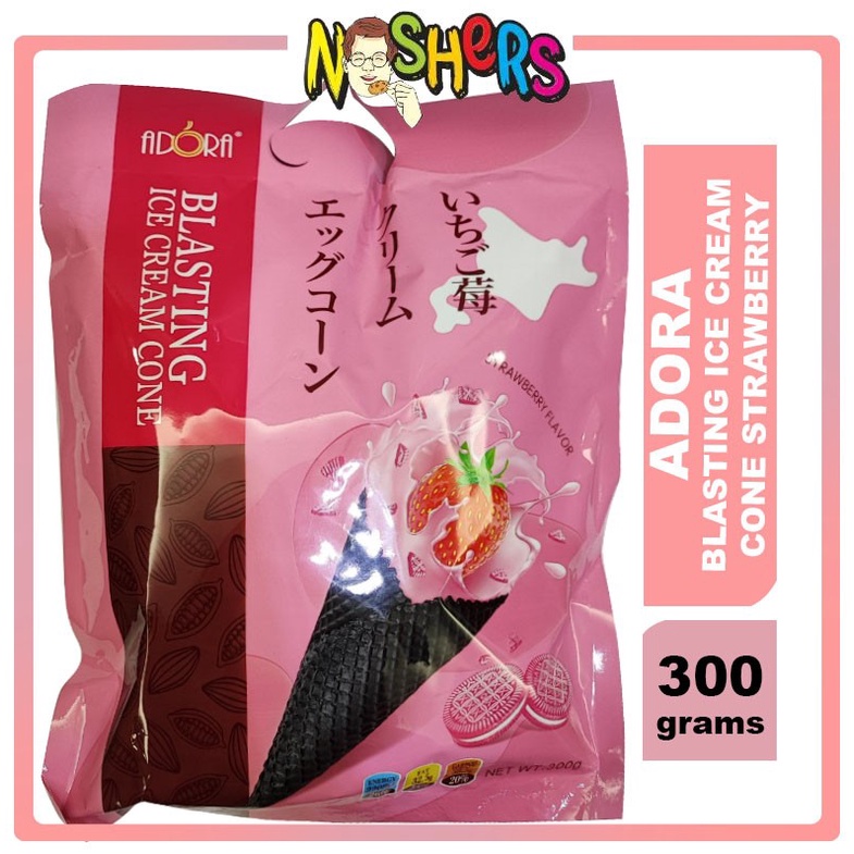 Noshers Adora Blasting Ice Cream Cone 300g | Shopee Philippines
