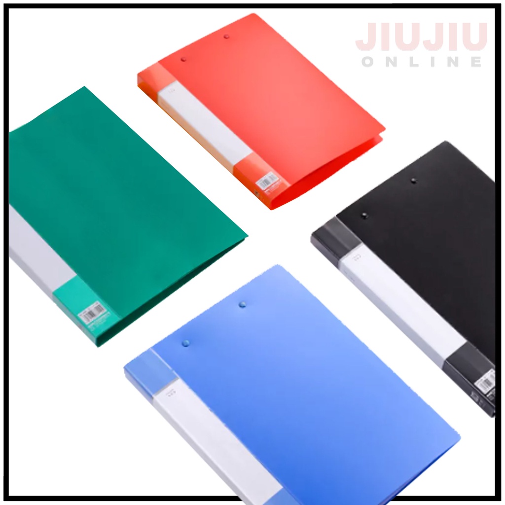 New Folding Plastic Folder Single & Double Strong Clips File Clipboard ...