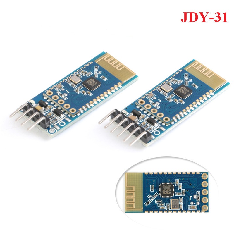 JDY-31 HC-05 HC-06 Serial Port Bluetooth-compatible Module 3.0 2.4G SPP ...