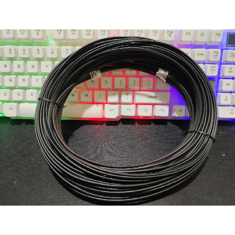 High Quality RJ11 Telephone Wire 4core best for Globe, PLDT, Modem and ...
