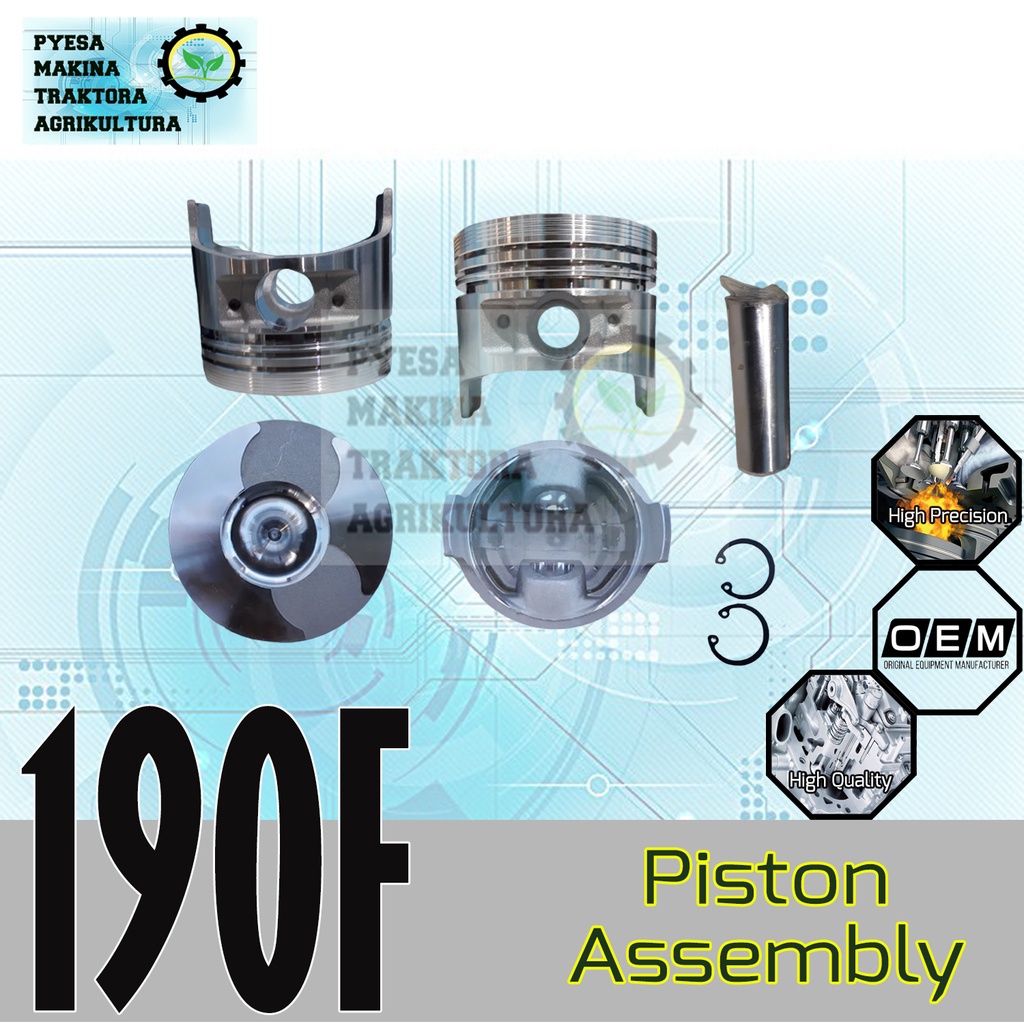 Piston Assy 190F Air Cooled Diesel Engine | Shopee Philippines