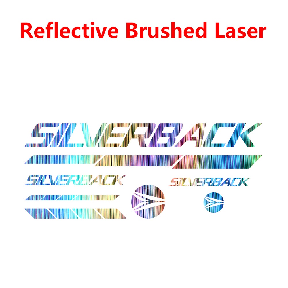 SILVERBACK Bike Frame Stickers Bicycle Stickers Die-cut Vinyl Decal MTB ...