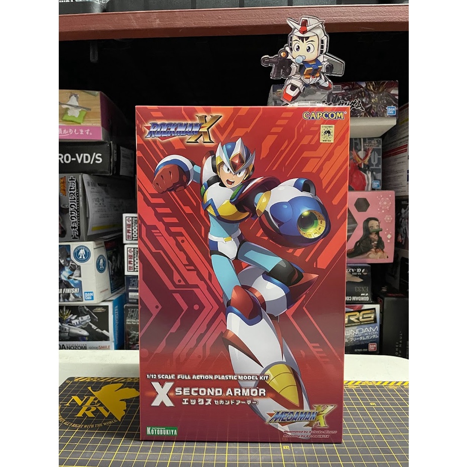 Rockman X / Mega Man X Second Armor 1/12 Plastic Model Kit | Shopee ...