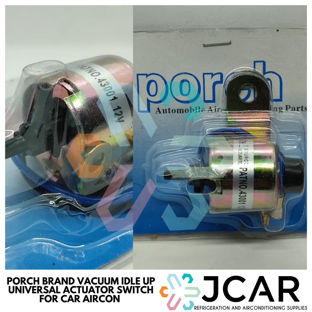 PORCH BRAND VACUUM IDLE UP UNIVERSAL ACTUATOR SWITCH FOR CAR AIRCON ...