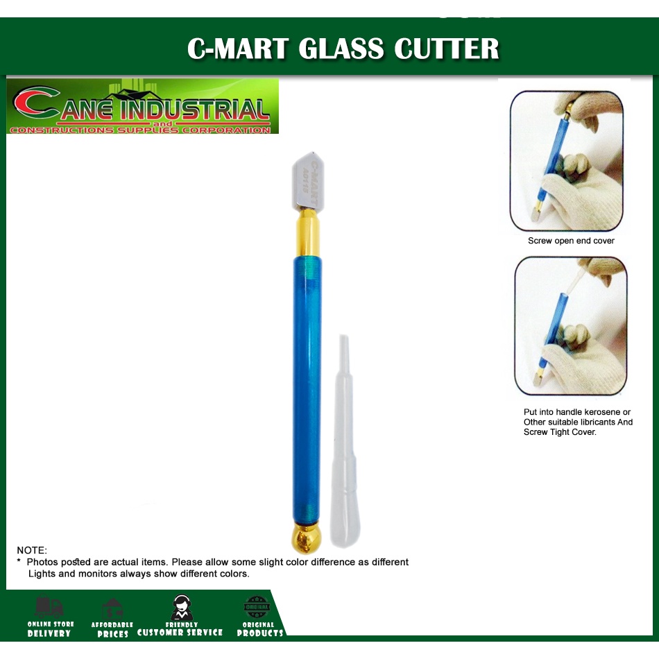 C-Mart Glass Cutter (A0115) | Shopee Philippines