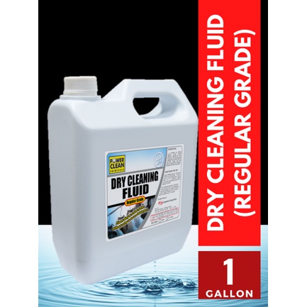 Powerclean Dry Cleaning Fluid 1 GALLON (Laundry Fabric Waterless Wash ...