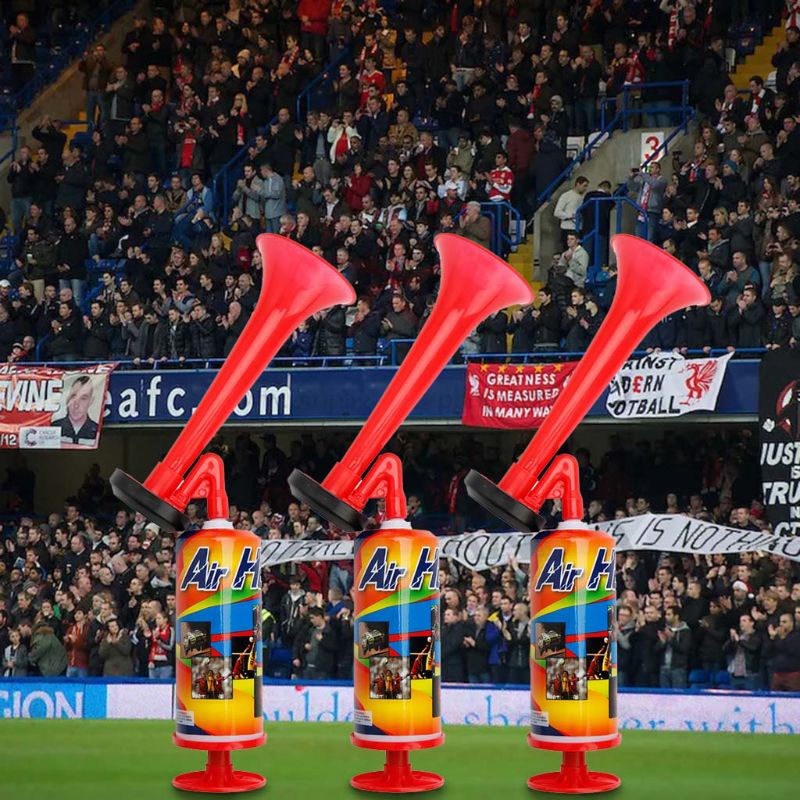 Hand Push Air Fan Horn Cheerleading Sports Meeting Cheer Club Trumpet ...