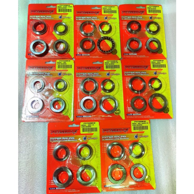 BALL RACE/KNUCKLE BEARING XRM,WAVE,MIO, SNIPER, NMAX, AEROX, TMX, CT100 ...
