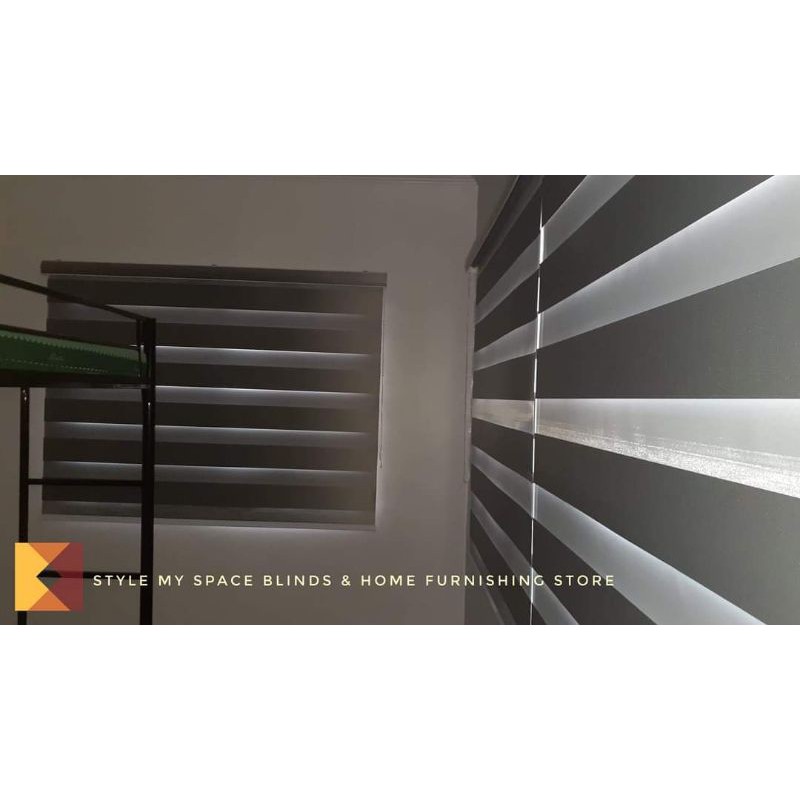 MAJESTY BLOCK OUT COMBI BLINDS | Shopee Philippines