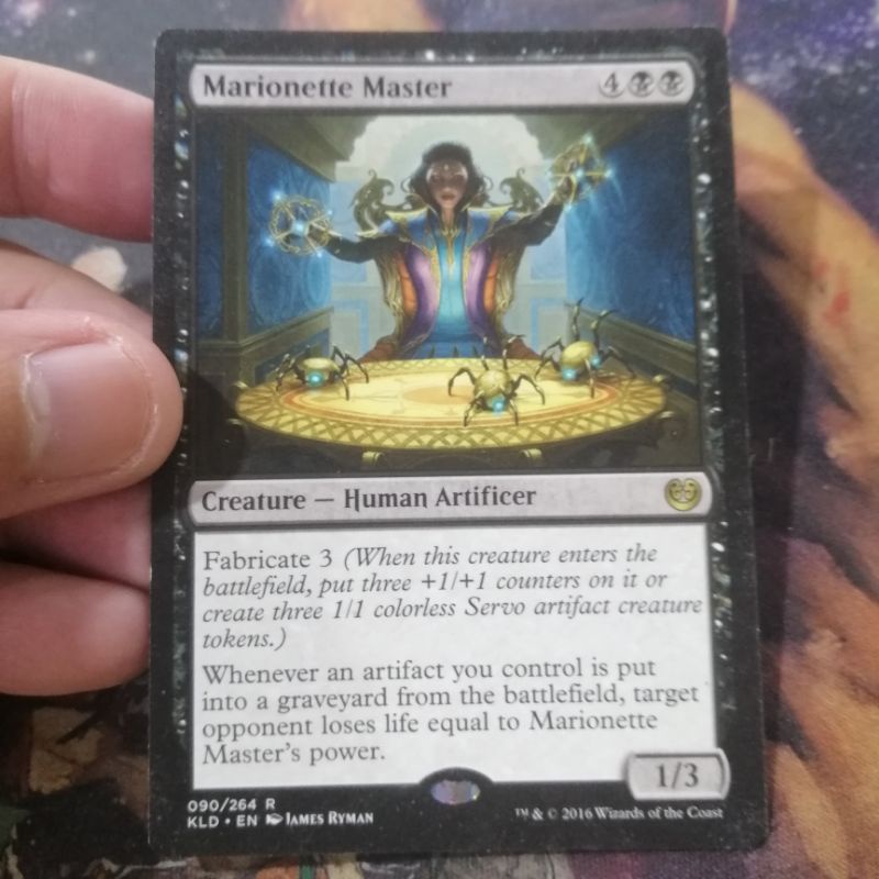 1 Marionette master KLD kaladesh MTG card magic | Shopee Philippines