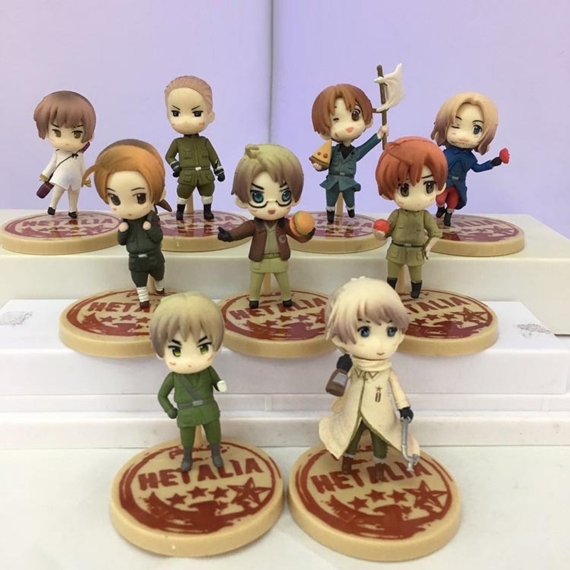1PC Random style Anime Hetalia Axis Powers APH Alfred F. Jones Yao Wang ...