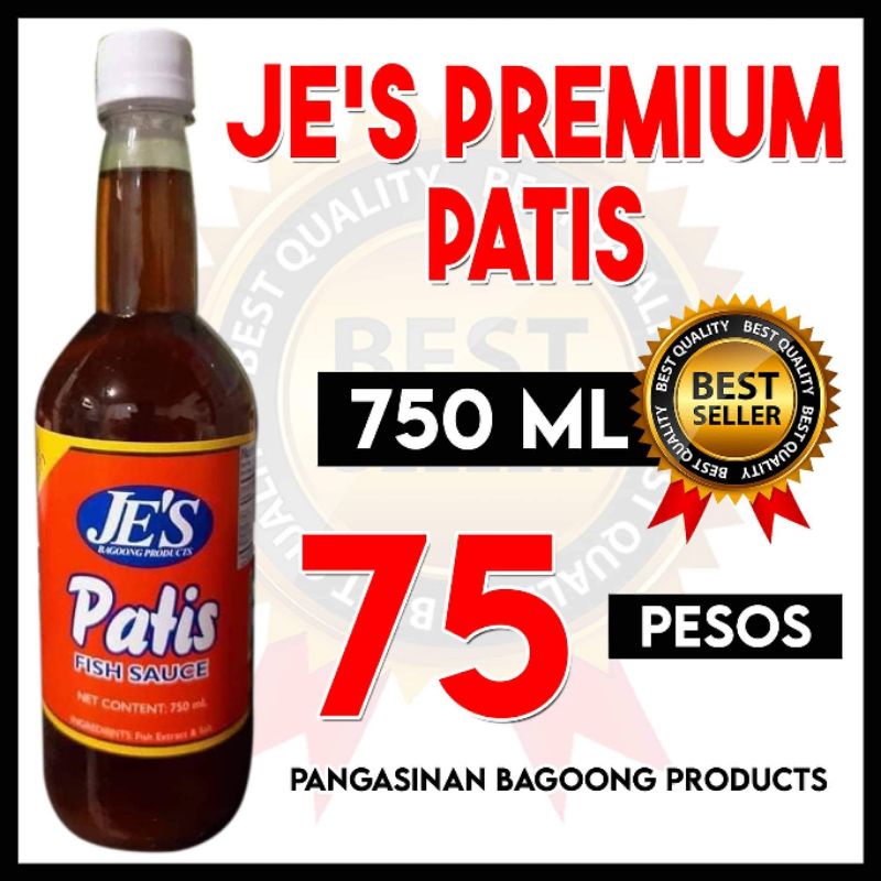 Special Patis Pangasinan 750ML | Shopee Philippines