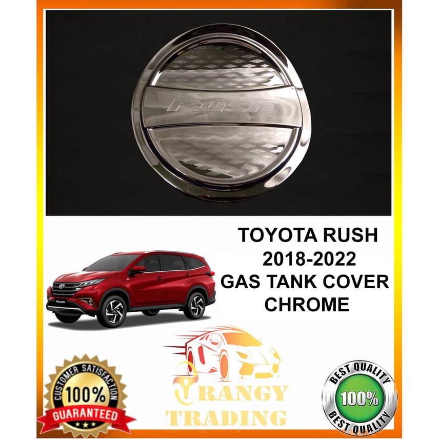 Toyota Rush 2018 to 2024 Gas Tank cover chrome 2019 2020 2021 2022 2023 ...