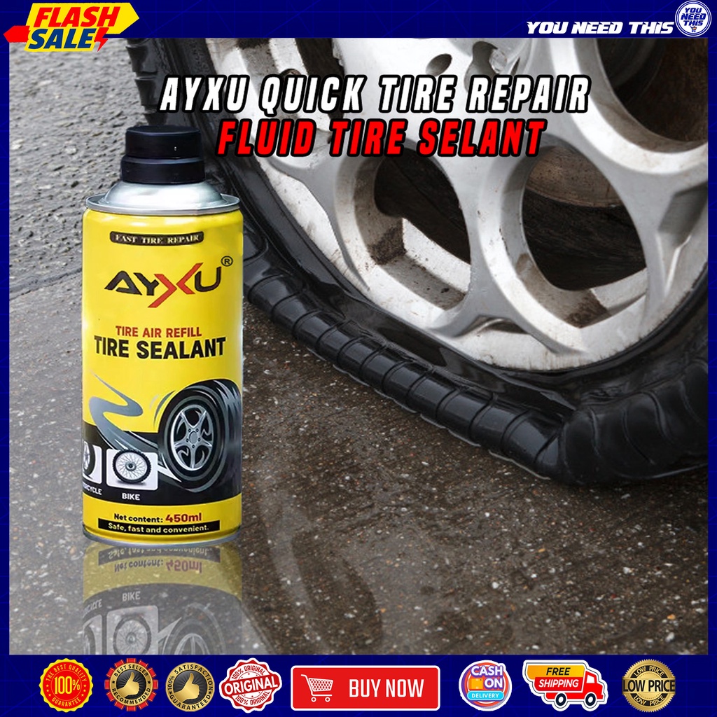 1PC Ayxu Quick Tire Repair Fluid Tire Air Refill Tire Sealant Tire ...