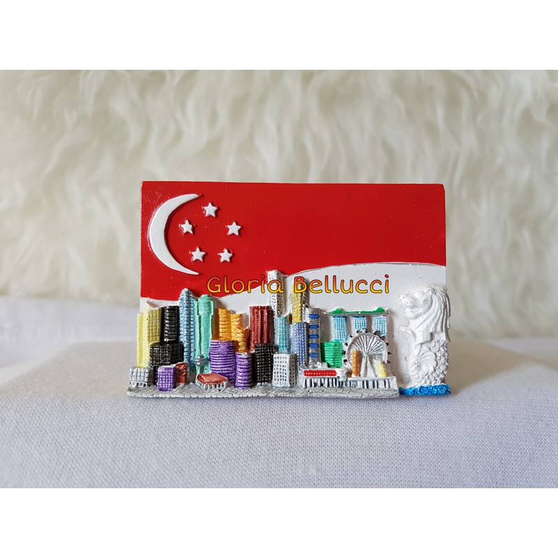 Merlion Souvenirs For Overseas Refrigerator Magnets singapore 3 ...