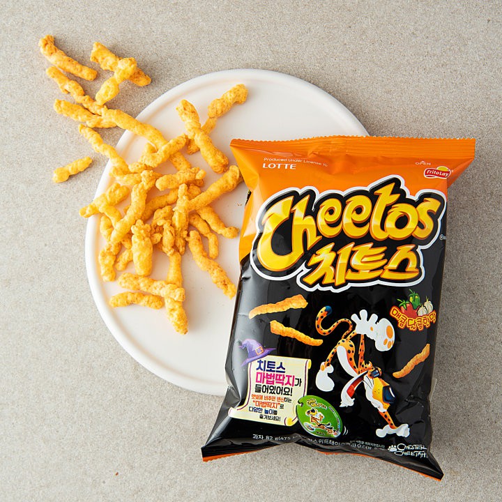 Cheetos Spicy Flavour Lotte Sweet and 82g | Shopee Philippines