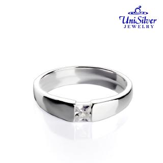 Unisilver 925 Square Stone Men's Ring (MRS13-1001 251) | Shopee Philippines
