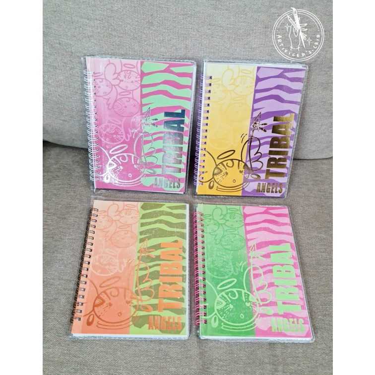 Cattleya Spiral Notebook Tribal Angels 5x7"/6x8.5" by 80s (No. 217/No ...