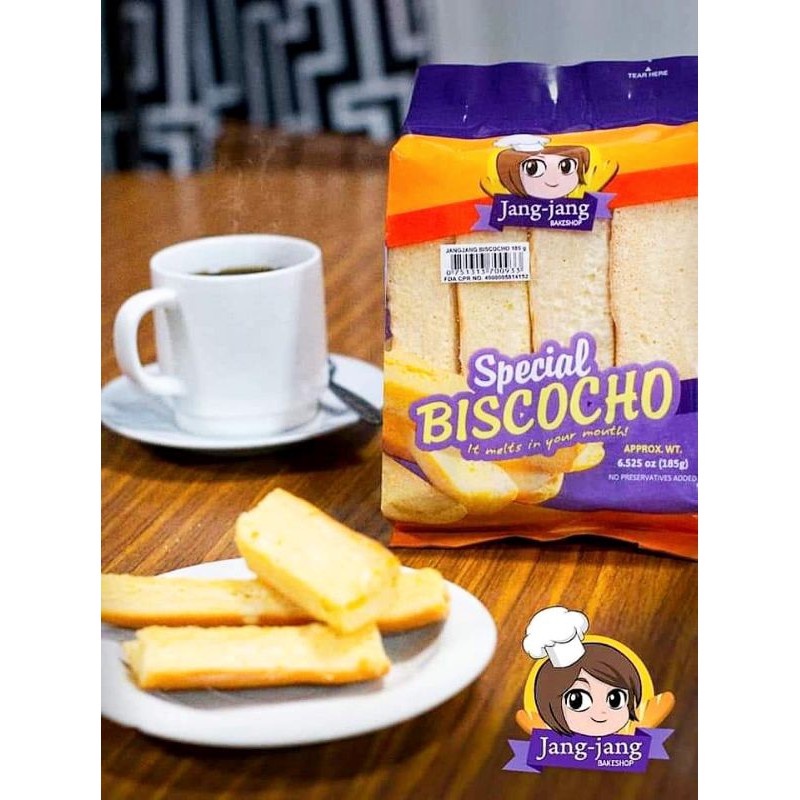 Jang Jang Special Biscocho 185g | Shopee Philippines