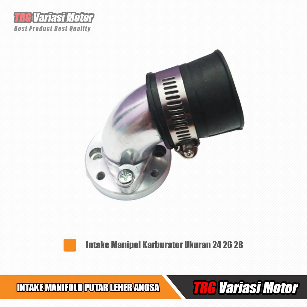 Manipol PE 24 26 28 Intake Manifold Carburetor TRG Swivel Goose Neck ...