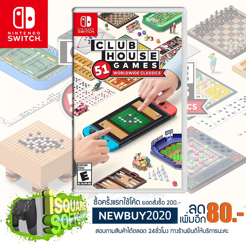 Nintendo Switch Club House 51Game WorldWide Classic | Shopee Philippines