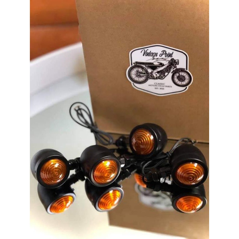 universal bullet style signal light for cafe racer, scrambler, any ...