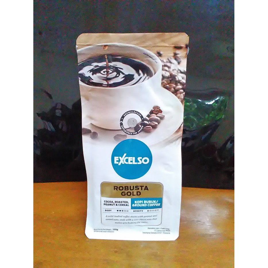 Robusta Gold Arabica Gold Excelso Coffee Powder 100gr | Shopee Philippines