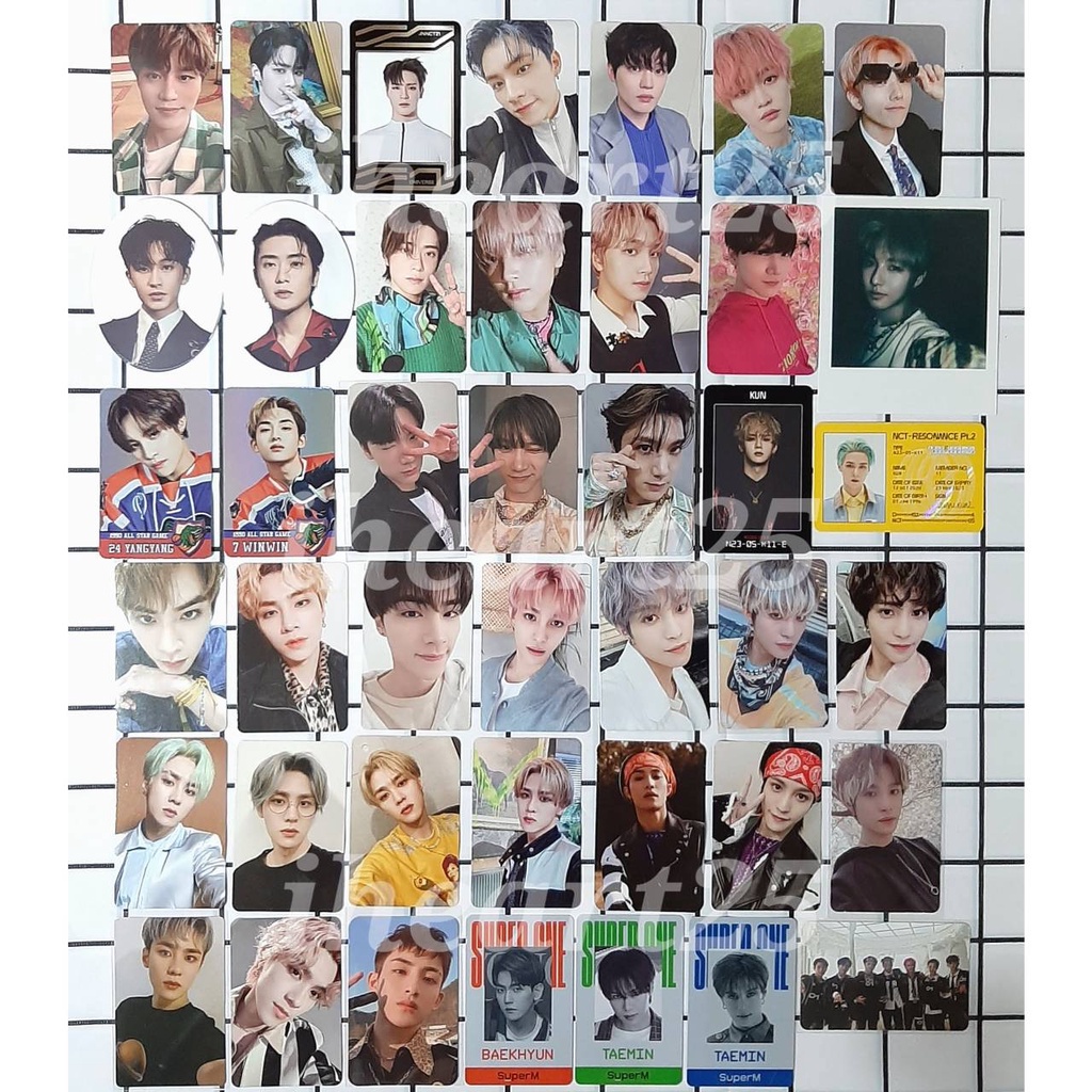 NCT/WayV/SuperM Card | Shopee Philippines